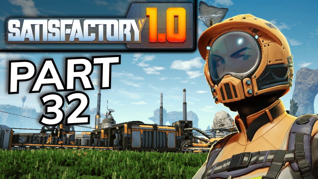 ThorendReyn Plays Satisfactory Part 32: Centralizing Iron & Steel | Streaming from Zero - YouTube