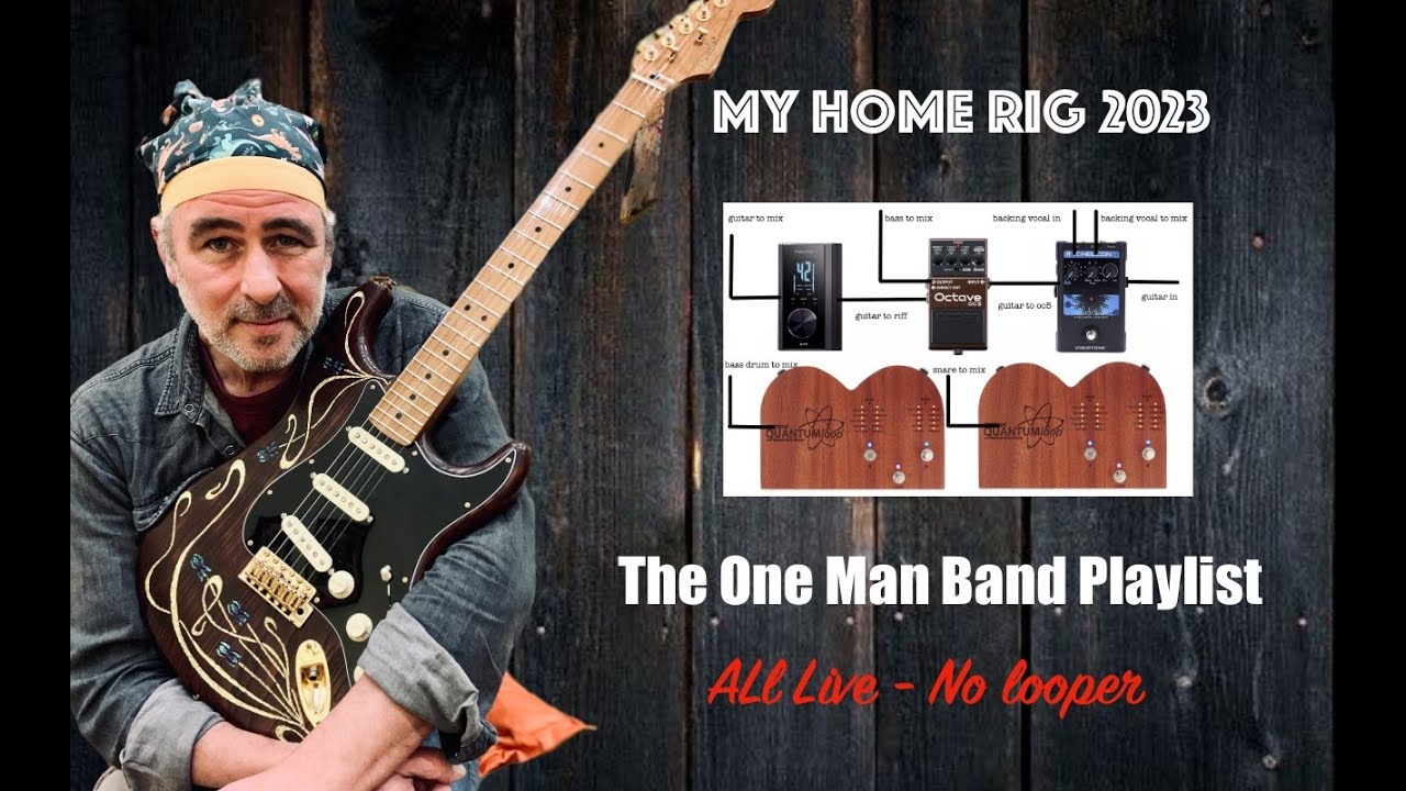 One Man Band Set Up (no looper) - YouTube