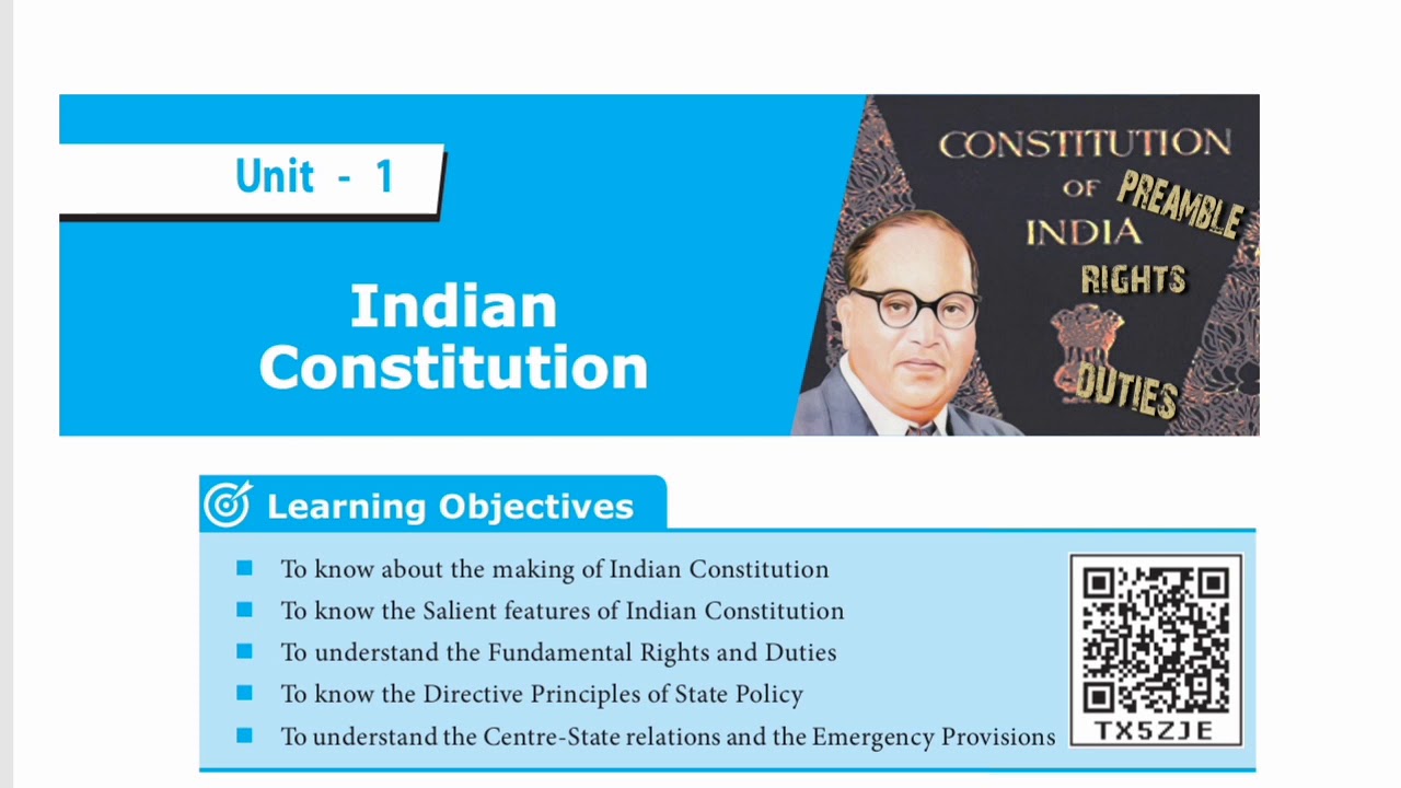 Unit-1(Civics)-Indian constitution - YouTube