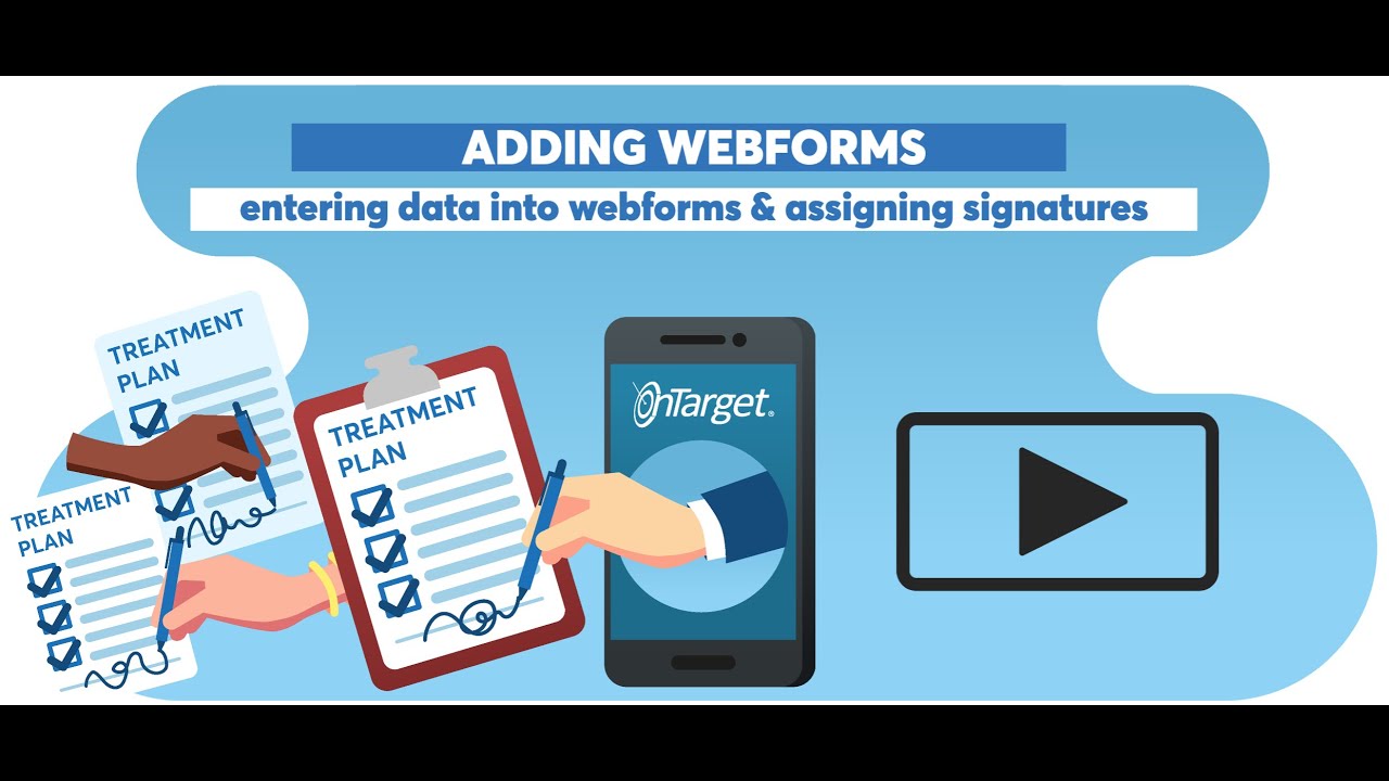 Adding a Webform and Assigning Signatures - YouTube