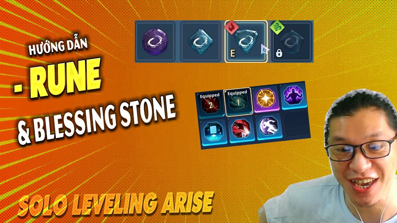 Rune skill và Blessing stone - hướng dẫn Solo leveling arise - YouTube