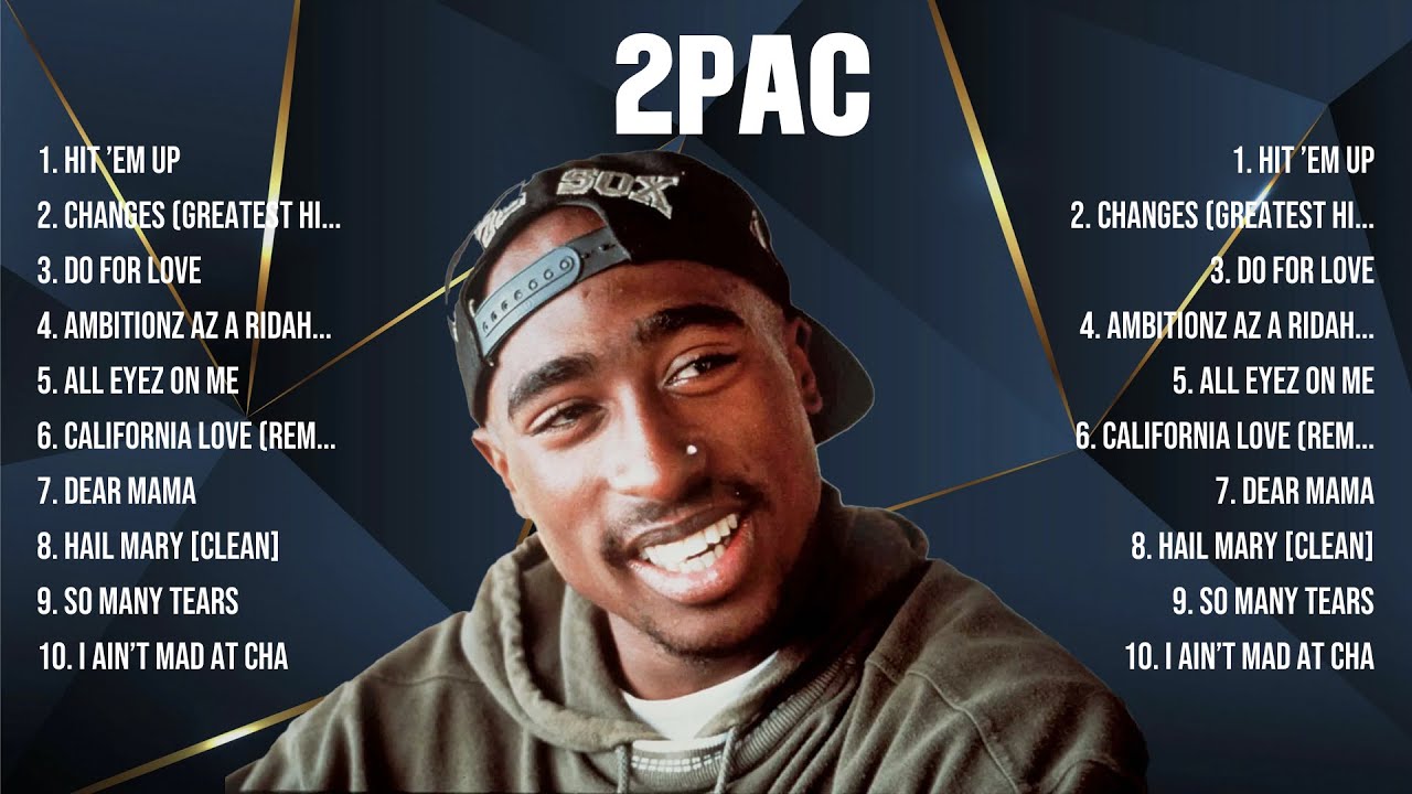 2Pac Greatest Hits 2024 Collection Top 10 Hits Playlist Of All Time ...