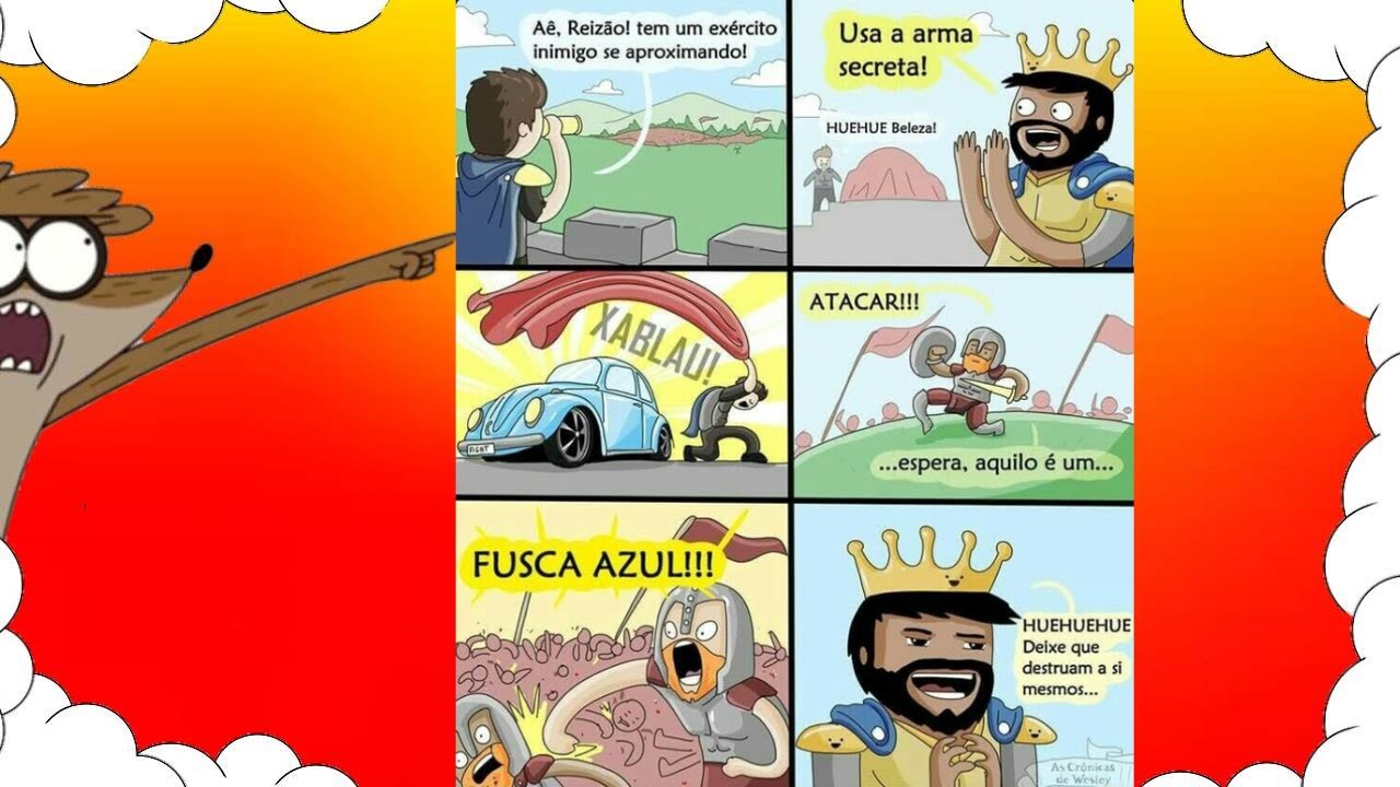 FUSCA AZUL 👊 - memes em imagens - YouTube