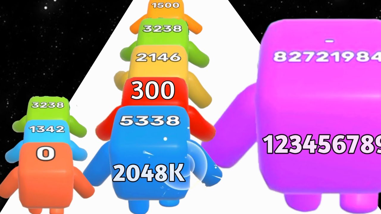 Level Up Numbers vs Long Neck Run - Level Up Number (Infinity Run) All ...