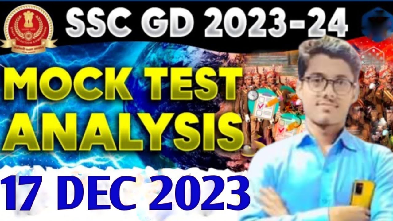 SSC GD 2023 Mock Test RWA | SSC GD Mock Test Analysis, SSC GD ...