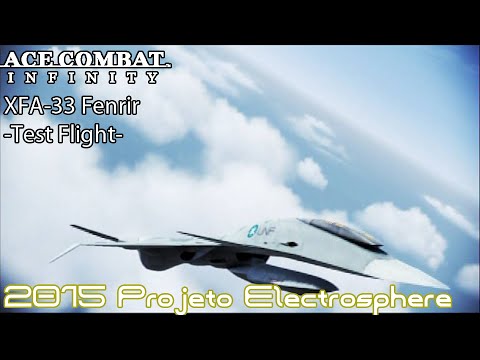 Ace Combat Infinity - XFA-33 Fenrir Test Flight (HD) - YouTube