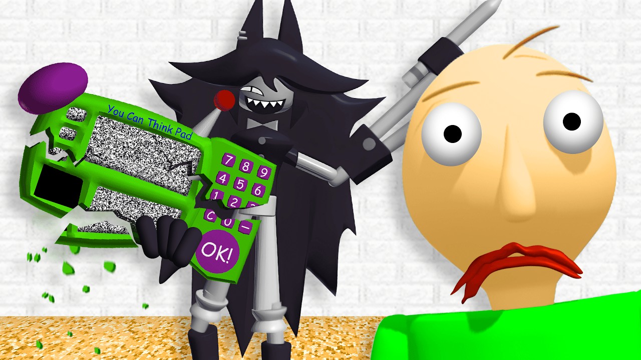 Baldi vs Miss Circle in Baldi's Basics! - YouTube