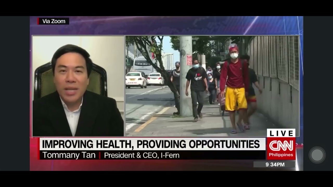 i-FERN CEO - Tommanny Tan interviewed in CNN last December 10, 2021 ...
