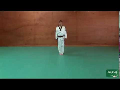 Poomse 1/taekwondo/بومسي الاول - YouTube