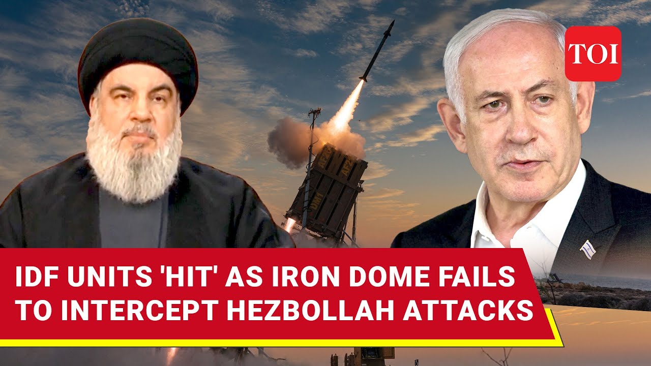 'Big Damage...': Hezbollah's Fierce Aerial Attack On Israeli Military ...