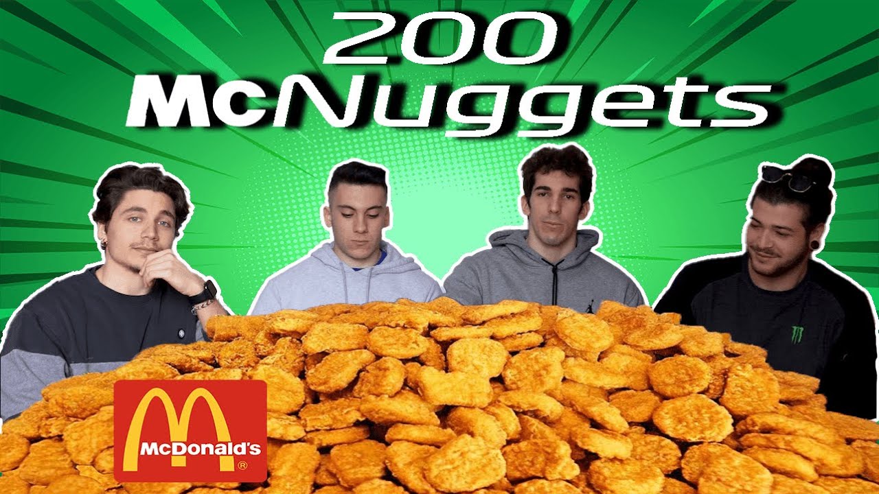 200 McNuggets CHALLENGE | Chi Ne Mangia Di Più? - YouTube