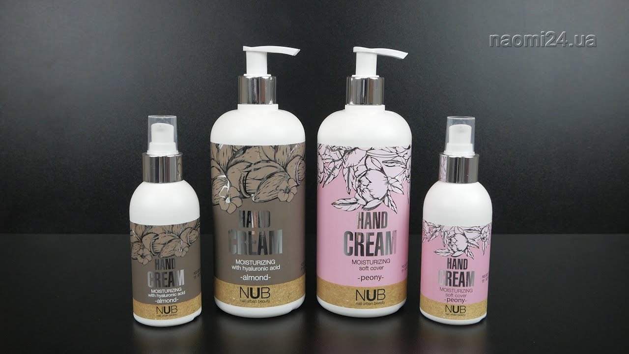 Увлажняющий крем для рук NUB Nourishing Hand Cream, миндаль, пион - YouTube