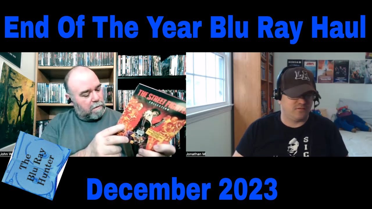 The Blu Ray Hunter| End of the year Blu Ray haul| December 2023 - YouTube