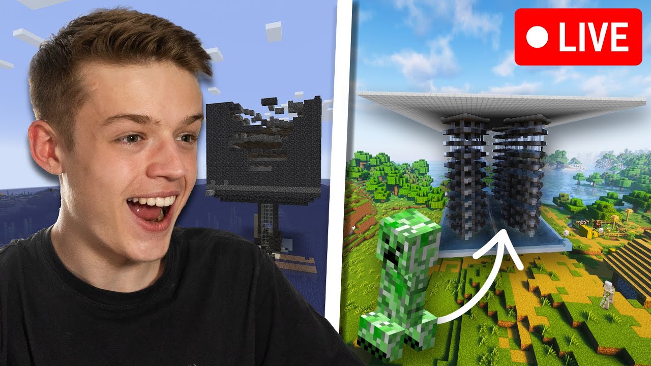 BUILDING THE BEST CREEPER FARM IN MINECRAFT!! - YouTube
