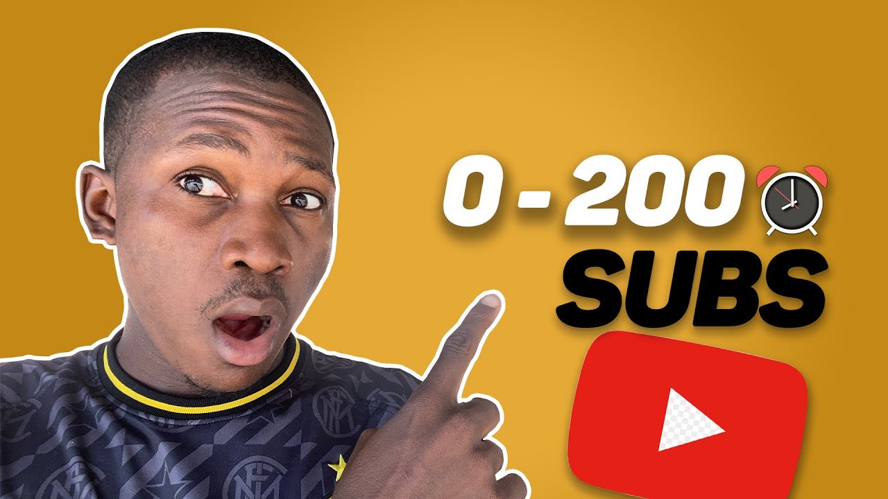 How I Got To 200 Tech Subscribers on YOUTUBE Fast! + Appreciation - YouTube