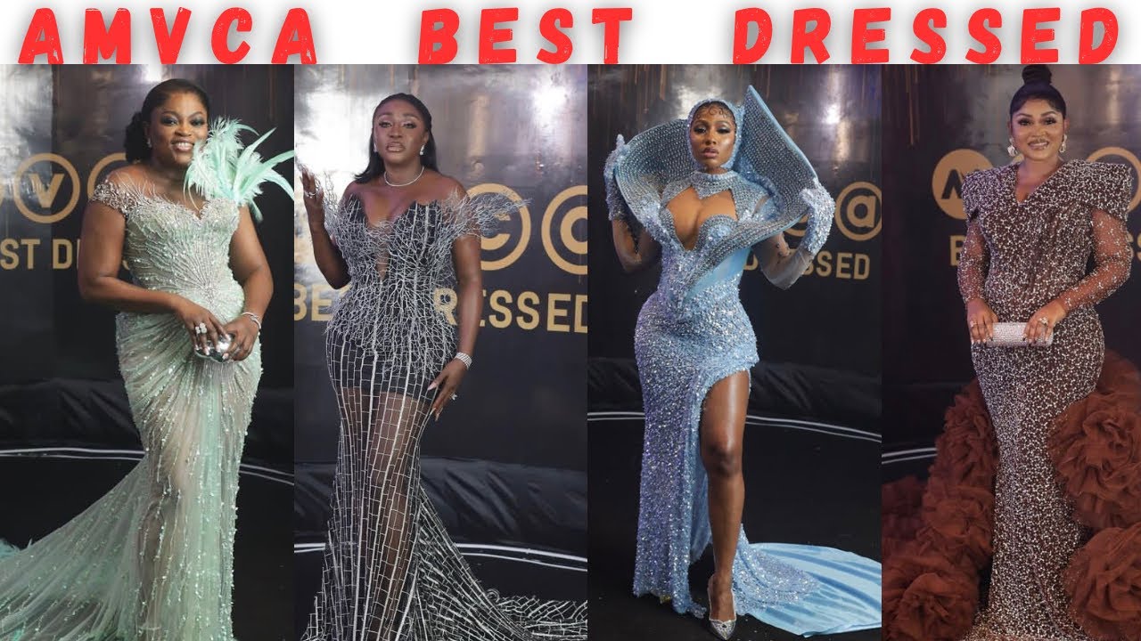 AMVCA BEST DRESSED NOMINATIONS, THE WINNER & THEIR DESIGNERS - YouTube