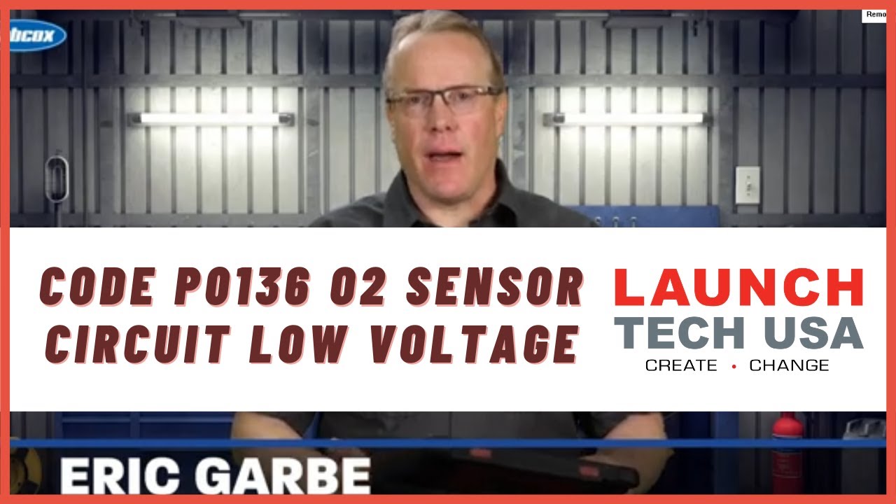LAUNCH Tech USA-Code P0136 O2 Sensor Circuit Low Voltage - YouTube