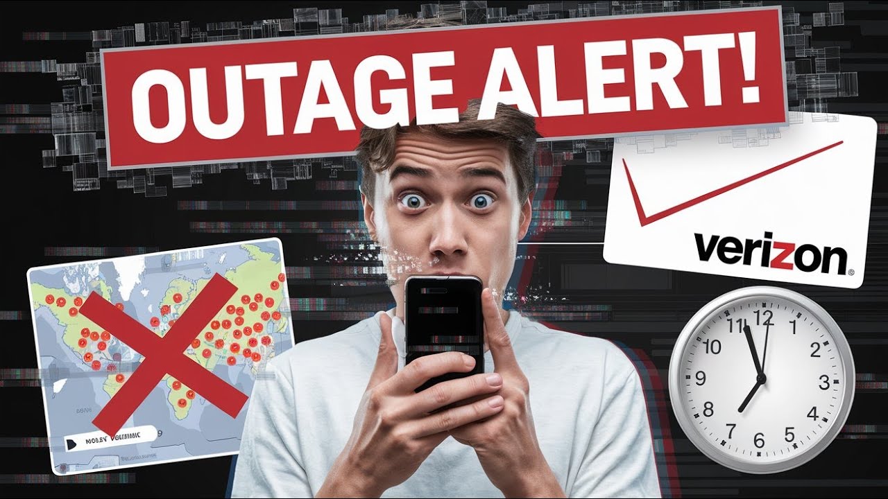 Verizon Outage Shocks Thousands! Major Service Disruption Hits Monday ...