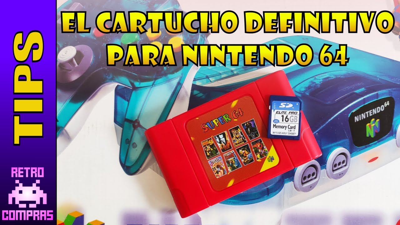 🕹️ ED64 Plus (Super64) APRENDE a Cargar JUEGOS para Nintendo 64 desde ...