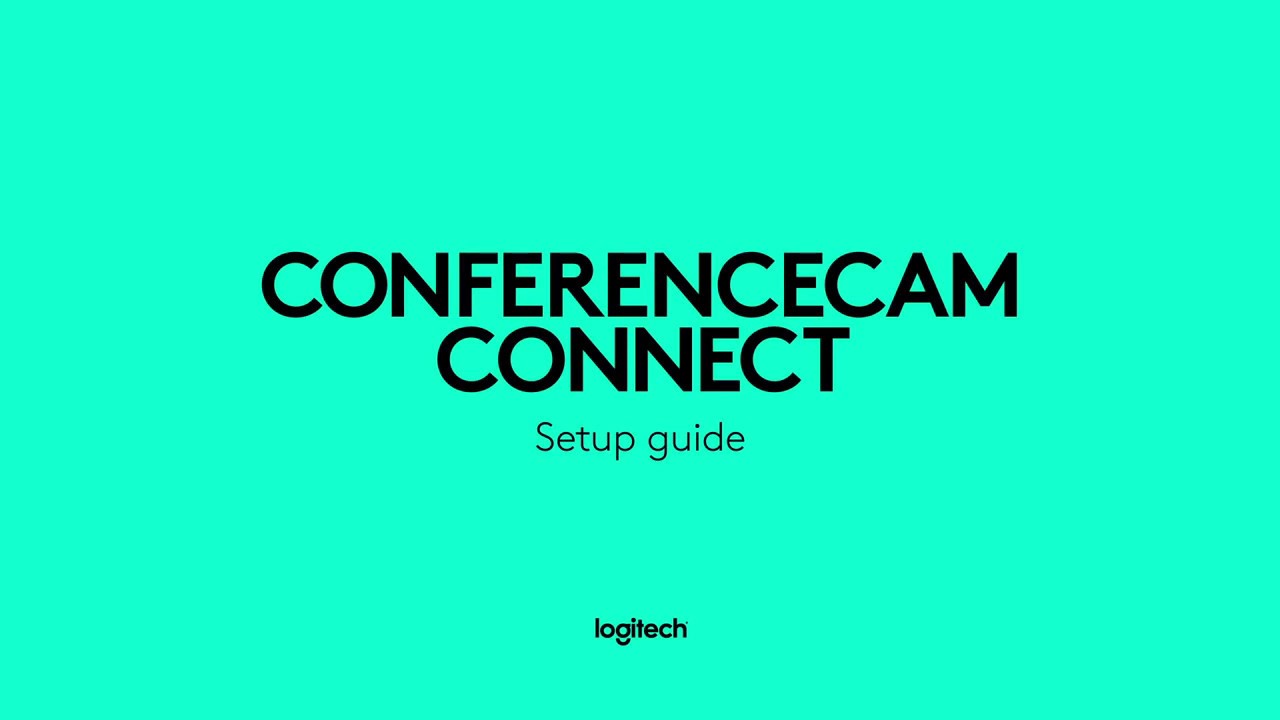 Como configurar Logitech Conference Cam Connect - QUADCOMM - YouTube