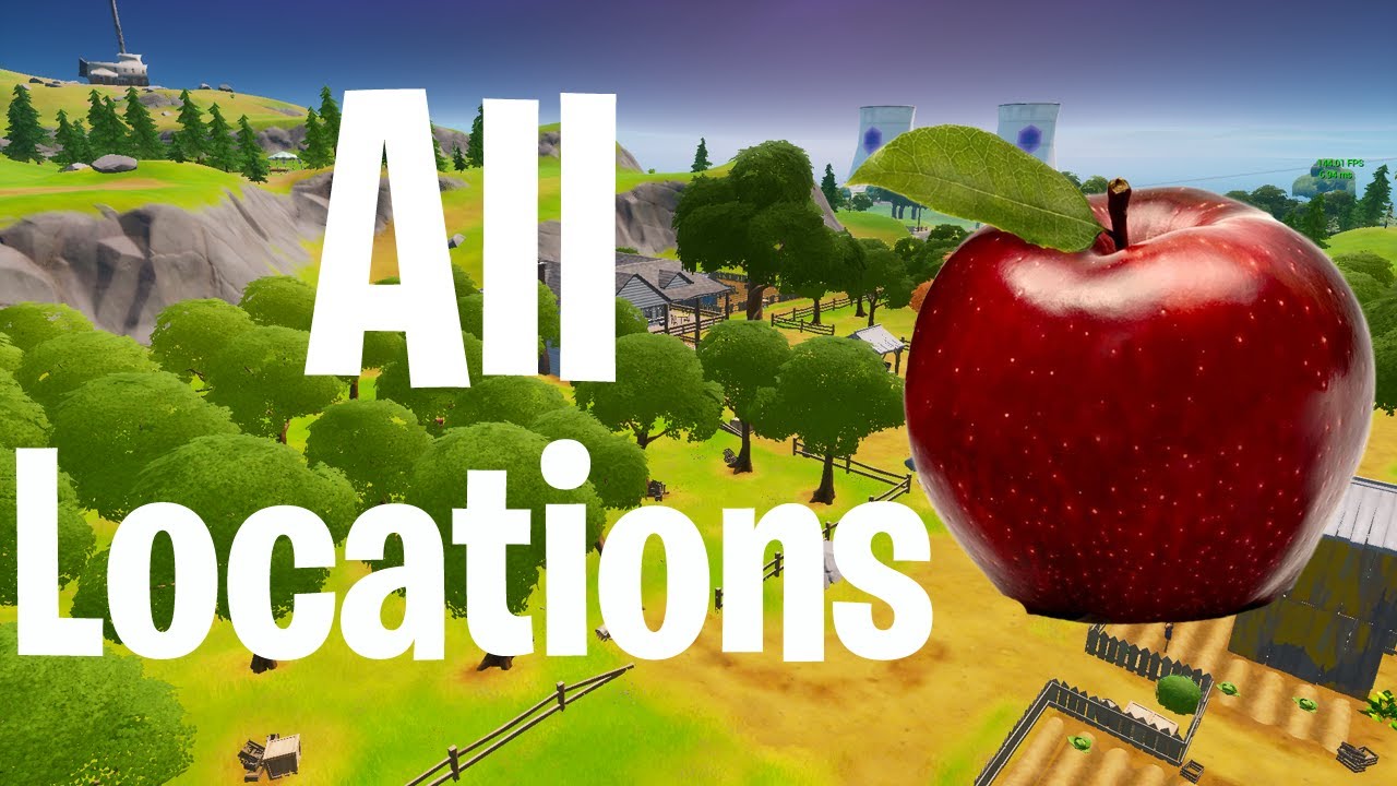 How to Find All Apple Spawn Locations in Fortnite! - Best Strategy to ...