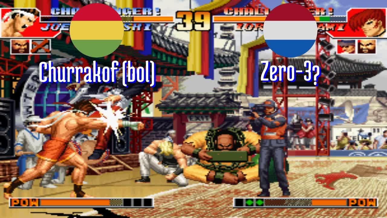 FT5 @kof97: Churrakof (bol) (BO) vs Zero-3? (NL) [King of Fighters 97 Fightcade] May 27 - YouTube