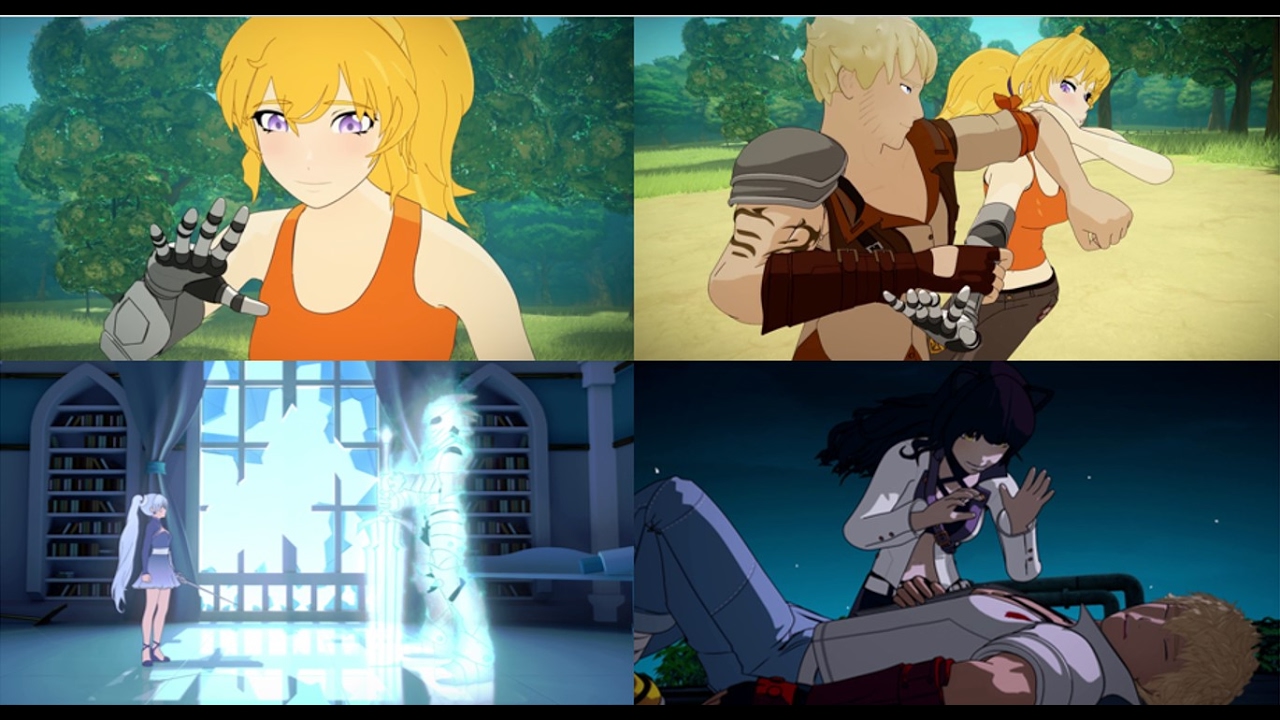 YANG'S TRAINING AND WEISS' SUMMONING PRACTICE! RWBY: Volume 4 Chapter 9 ...