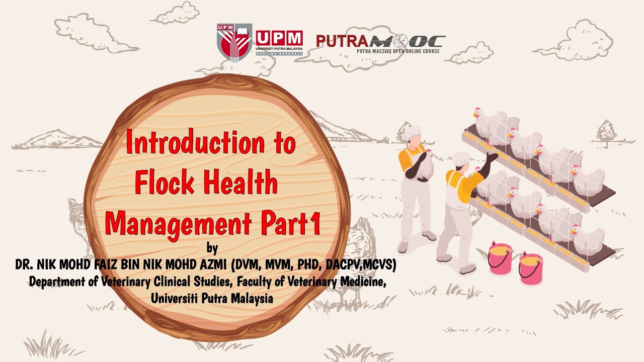 PutraMOOC || Broiler Management || Topic 5: Introduction to Flock ...