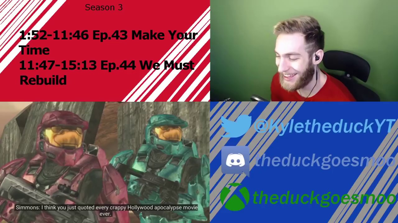 NEW UPDATE!!!!! Reacting to RvB S3E43,44 - YouTube