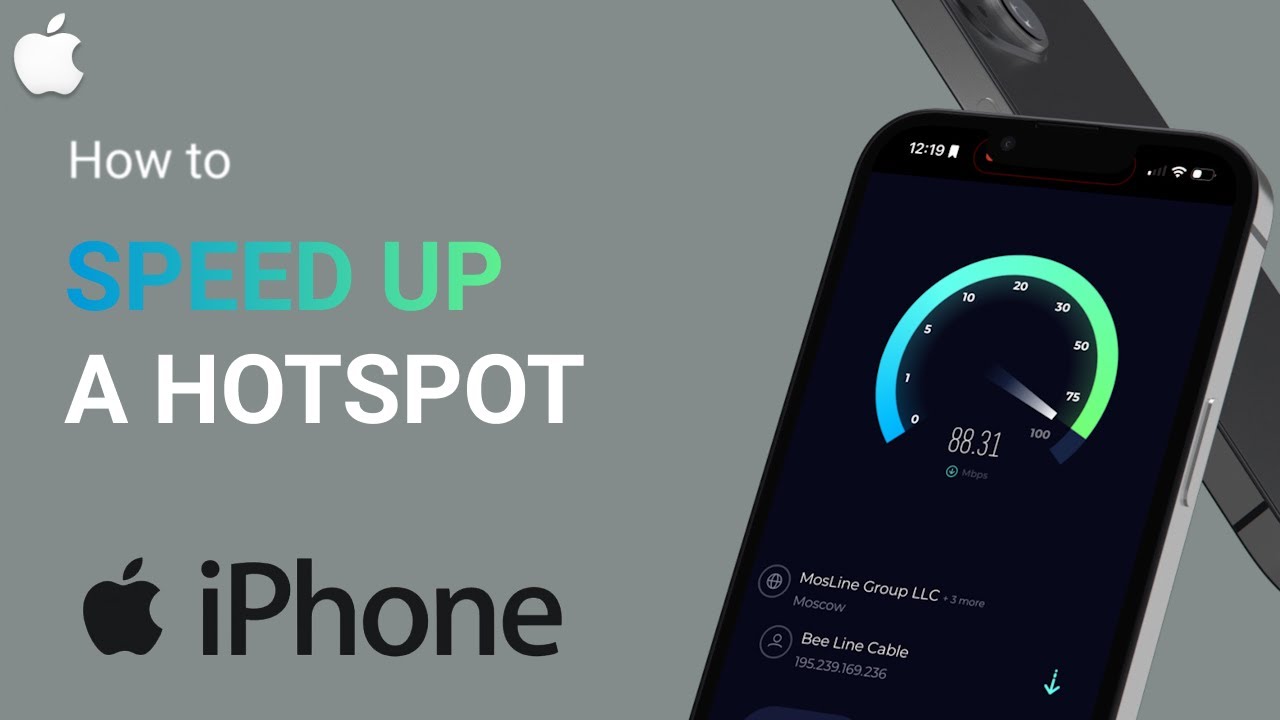 How to Speed Up Your Hotspot on iPhone: Boost Internet Speed Fast ...