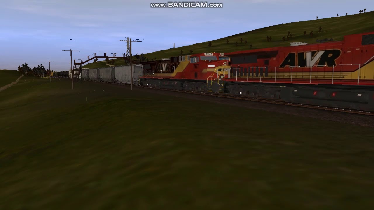 Trainz runby: AWVR 777 passing by - YouTube