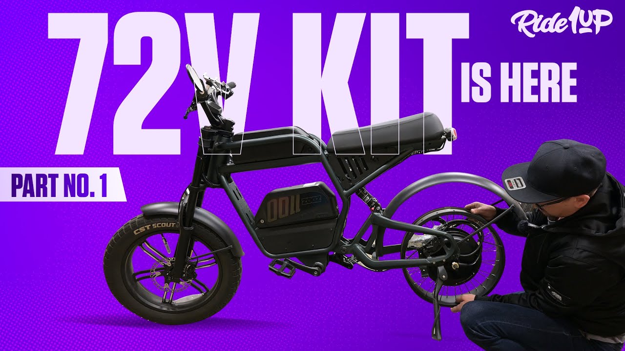 RIDE1UP REVV 1 - 72v BUILD Pt.1 - YouTube