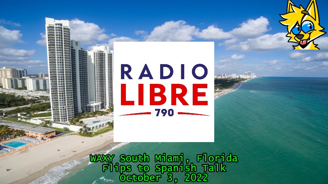 WAXY-AM South Miami, FL flips from 790 The Ticket to Radio Libre 790 ...