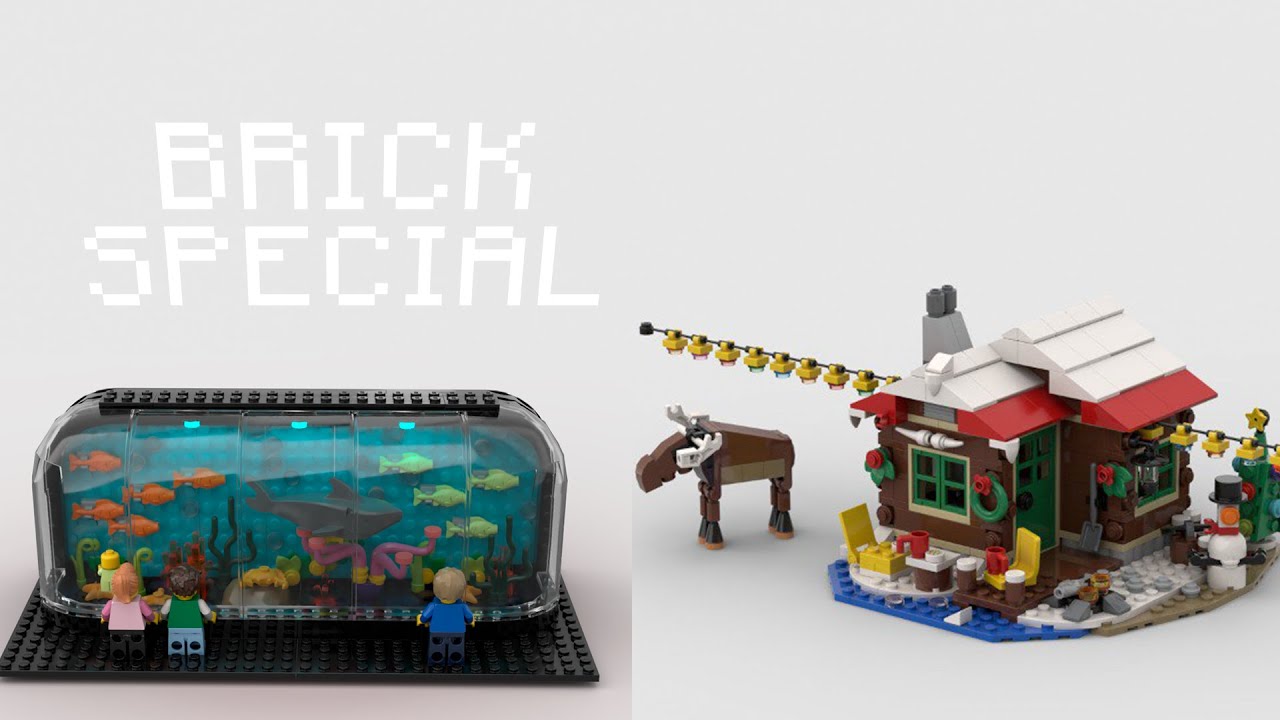 Transform Your Christmas with LEGO: Building a Tree, Whimsical House ...