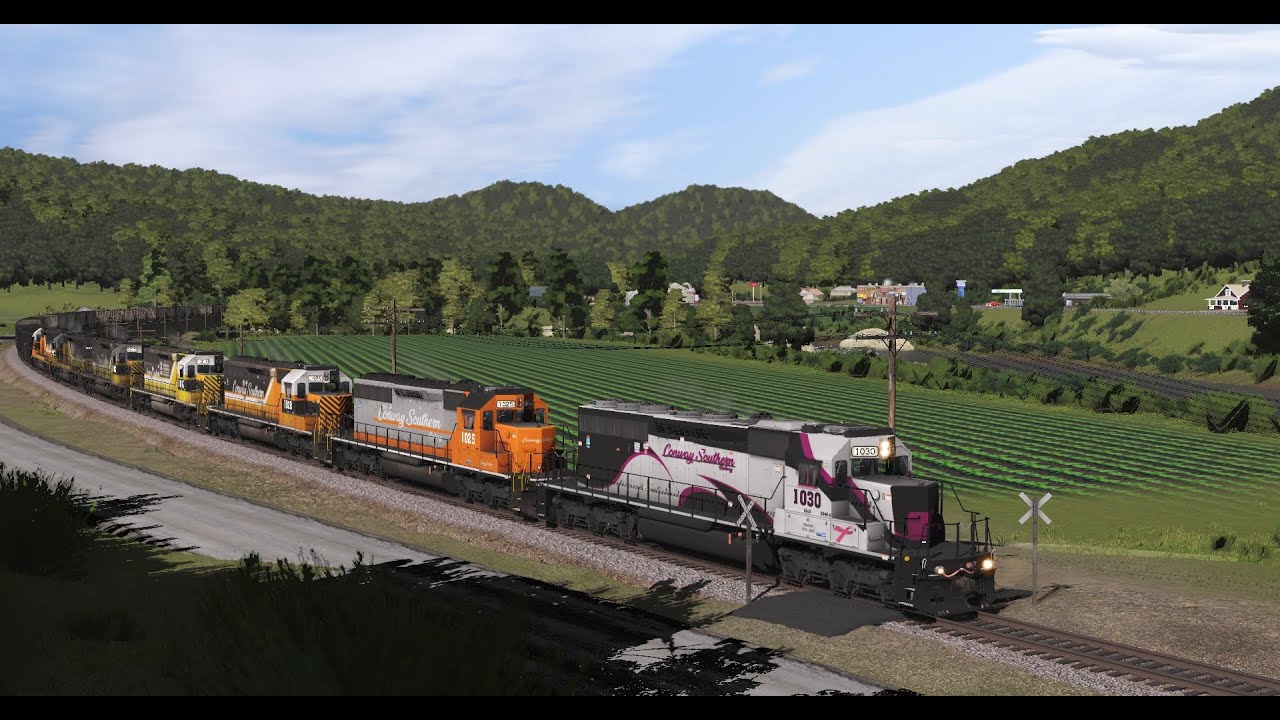 TRAINZ | Building on South! Riverton/Conway - YouTube