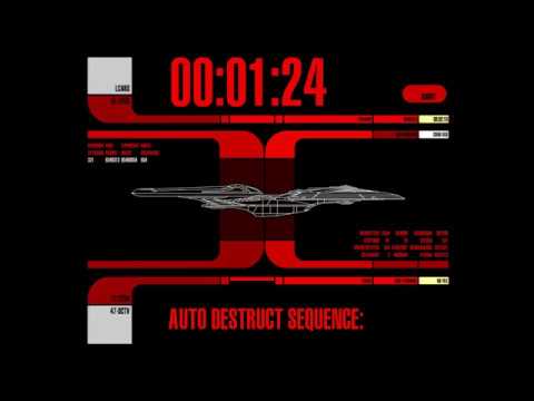 LCARS Self Destruct Sequence [LCARS 47] - YouTube