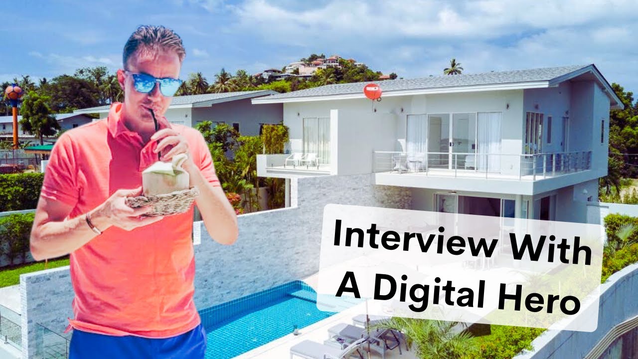 Interview With Founder of Digital Heroes in Koh Samui - YouTube