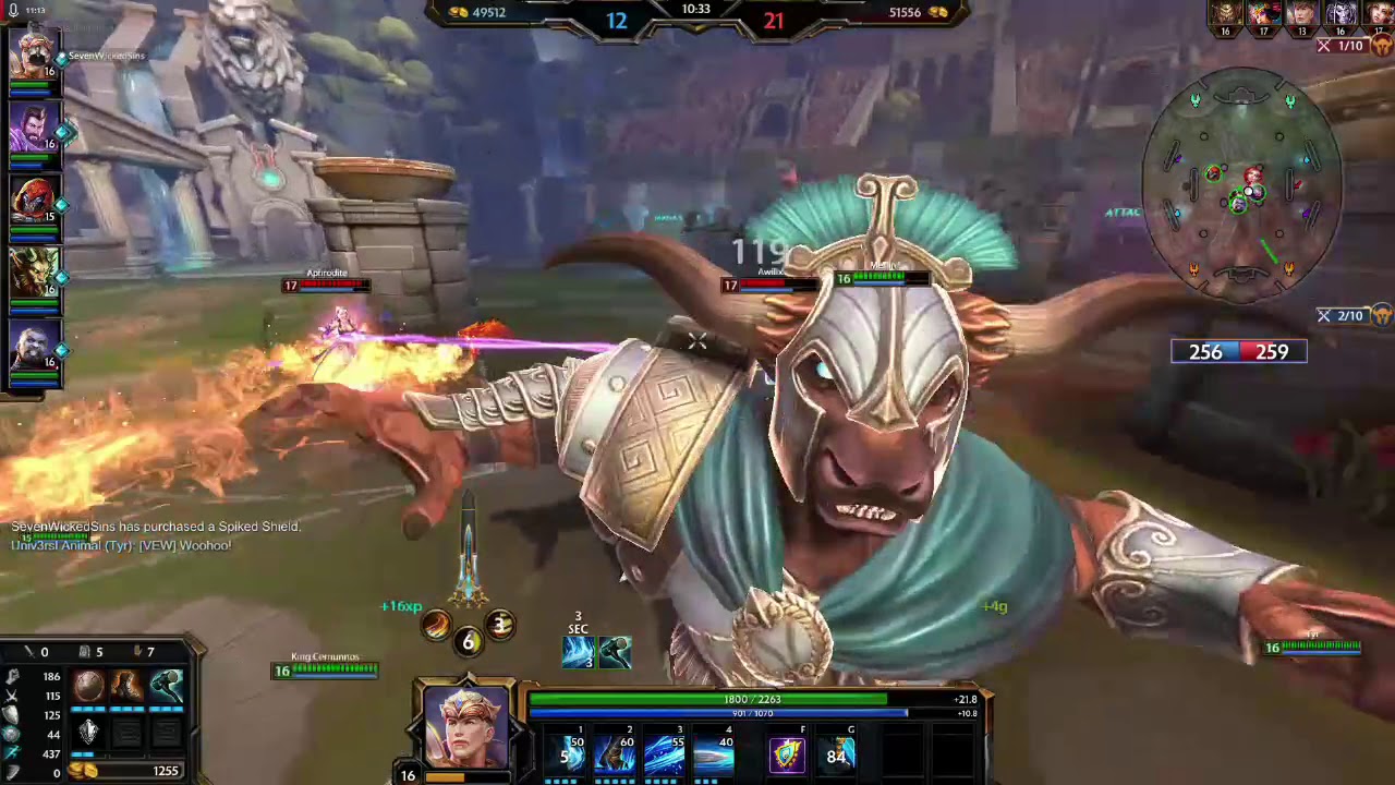Smite - A King and His Wizard! - YouTube