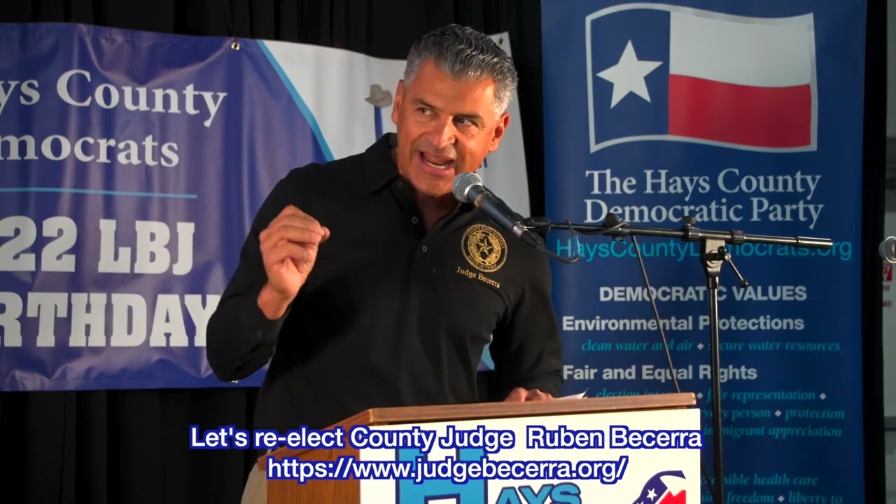 Ruben Becerra for Hays County Judge - YouTube