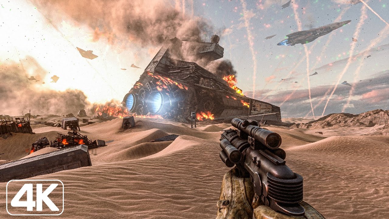 STAR WARS Battlefront - PS5™ Gameplay [4K] - YouTube