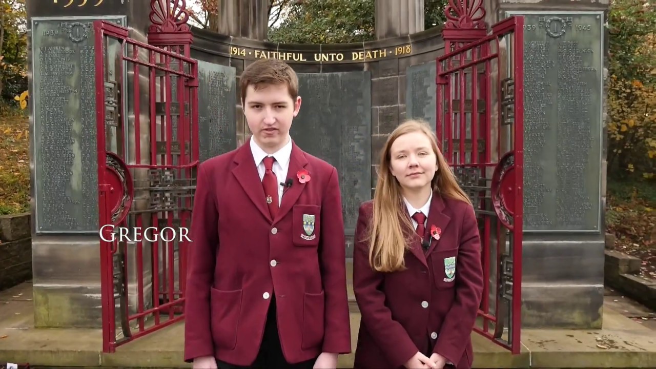 George Watson's College Remembers - YouTube