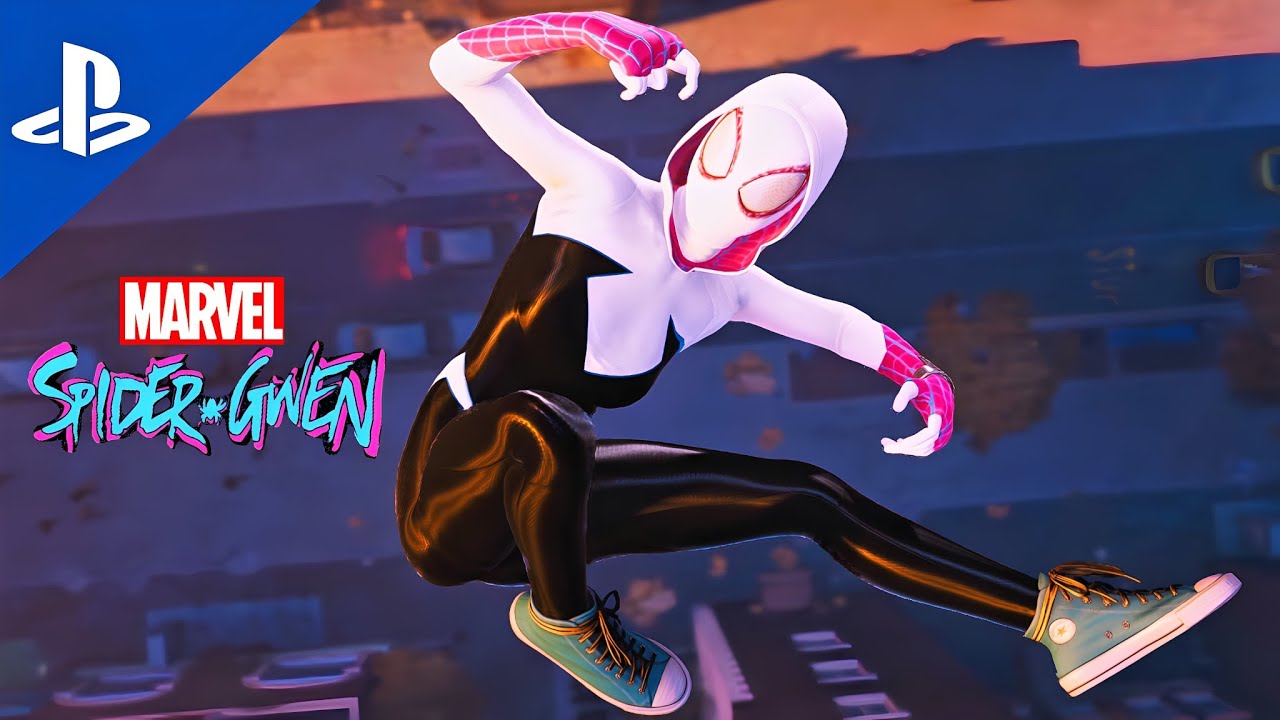 Marvel's Spider-Gwen | Gwen Stacy crafts her new suit - YouTube