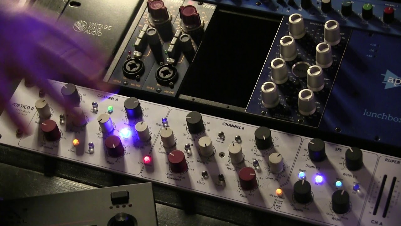 Mastering Studio 2020 in the rack (Rupert Neve MBP) - YouTube