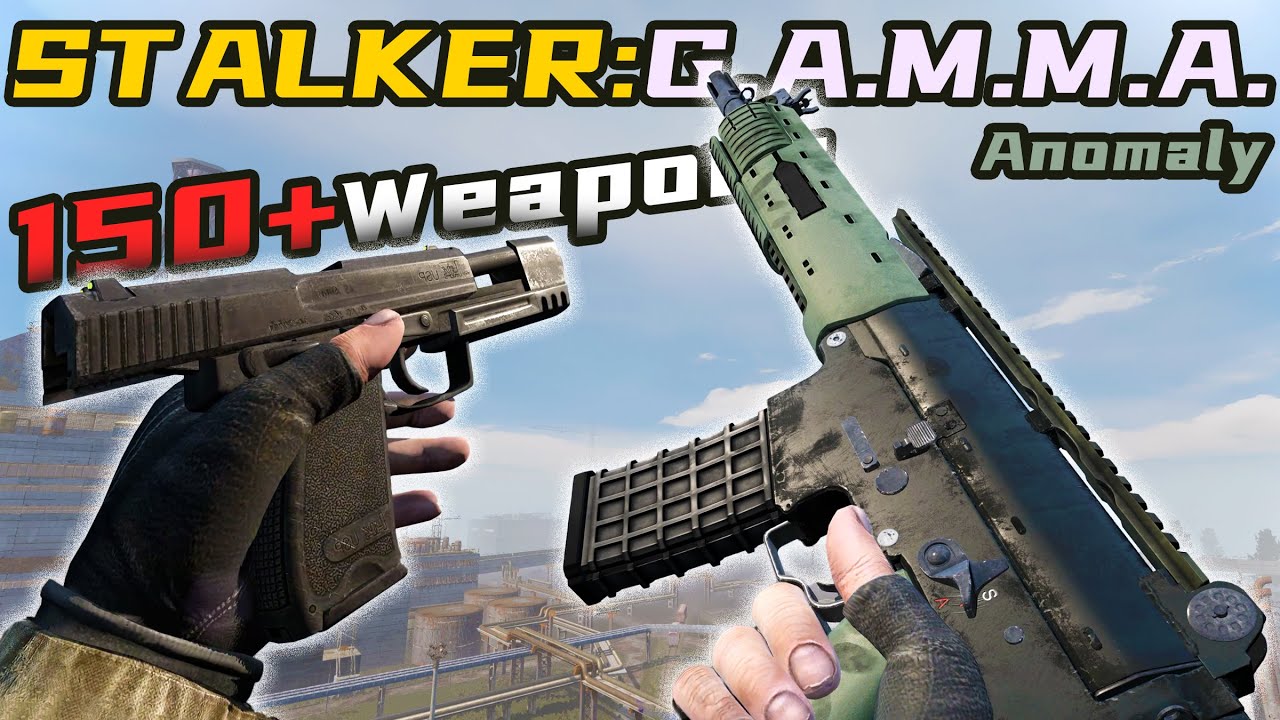 『STALKER: GAMMA』150+ Weapons Showcase 4K | Anomaly - YouTube