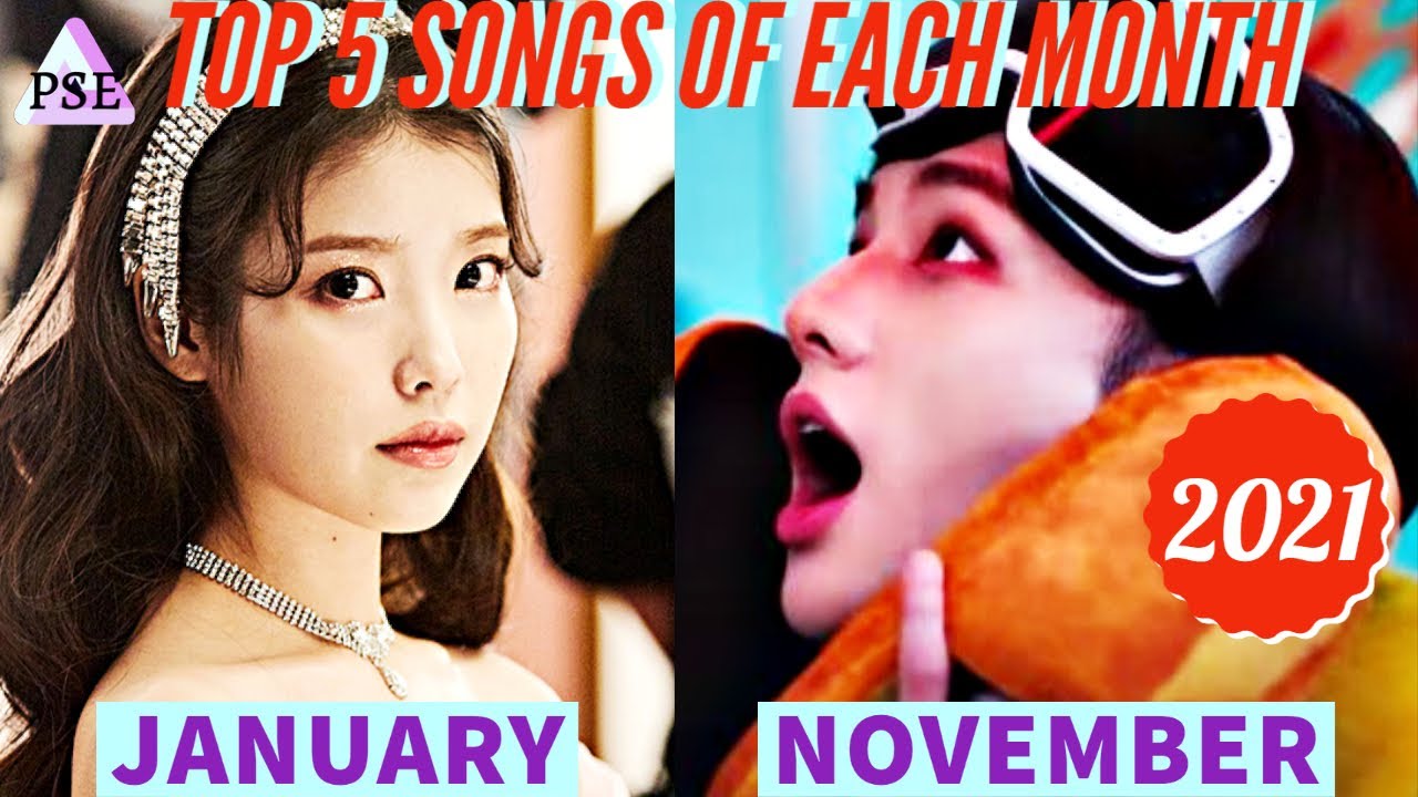 TOP 5 TITLE TRACKS OF EACH MONTH OF 2021 - YouTube