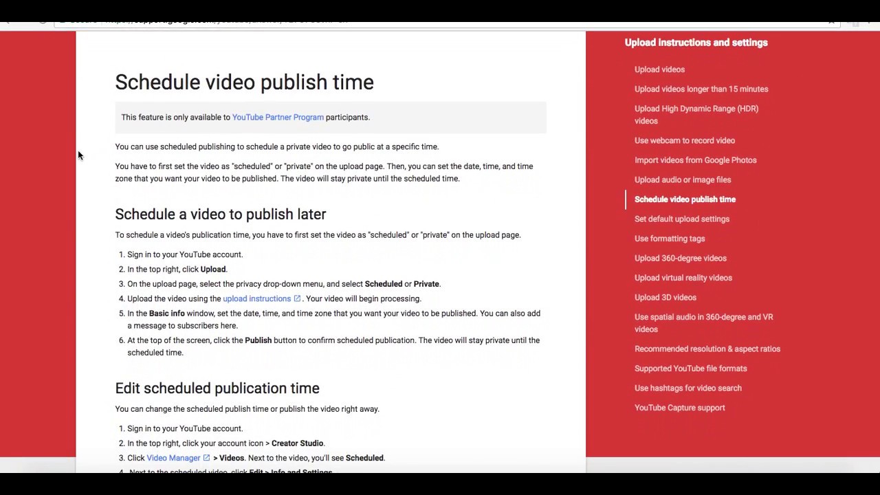 How To Schedule A YouTube Upload 2017 TUTORIAL - YouTube