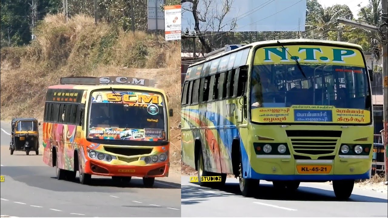 Thrissur Pollachi Interstate Private Buses From Thrissur Mass & Superb ...
