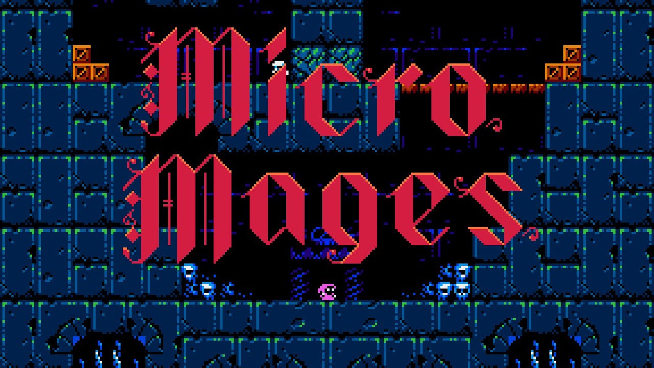 Micro Mages (NES, Homebrew) & Micro Mages: Second Quest (NES, Homebrew ...