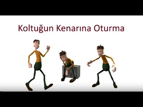 Beden Dilinde Oturma Şekilleri