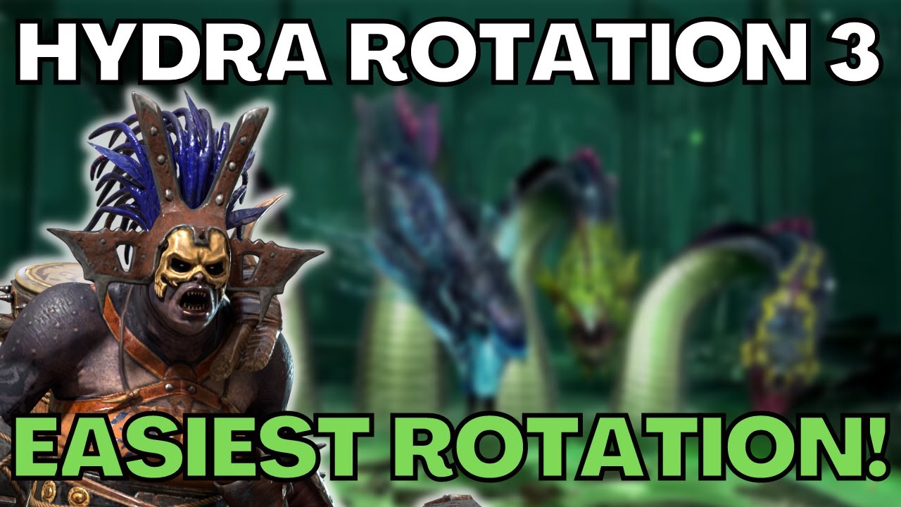💥 EVERYONE Can Beat This One 💥 Hydra Rotation 3 Tips,Tricks & Champions ...
